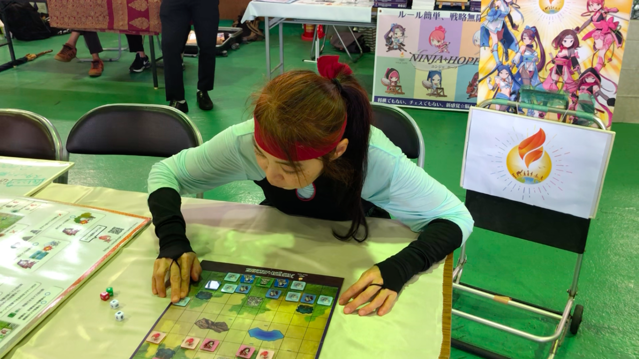 『希望の火』のボードゲーム「NINJA HOPE」がイベント「ボドゲガレージ」参加。熱戦が繰り広げられました🔥 - The Flame of Hope